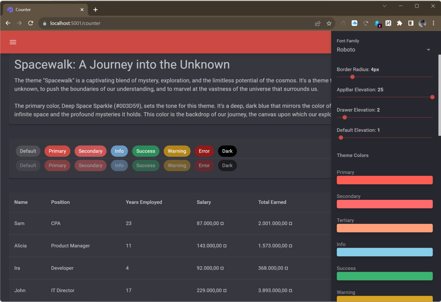 Exploring the MudThemeProvider in MudBlazor: A Comprehensive Guide ...