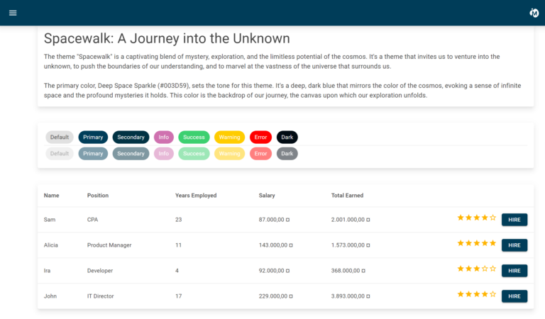 Exploring the MudThemeProvider in MudBlazor: A Comprehensive Guide - crispycode.net