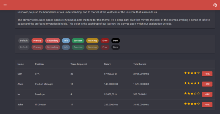 Exploring the MudThemeProvider in MudBlazor: A Comprehensive Guide - crispycode.net
