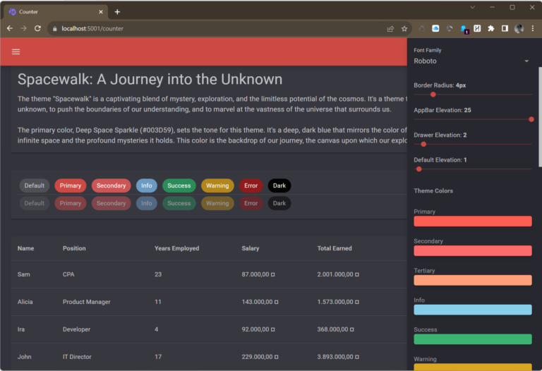 Exploring the MudThemeProvider in MudBlazor: A Comprehensive Guide ...